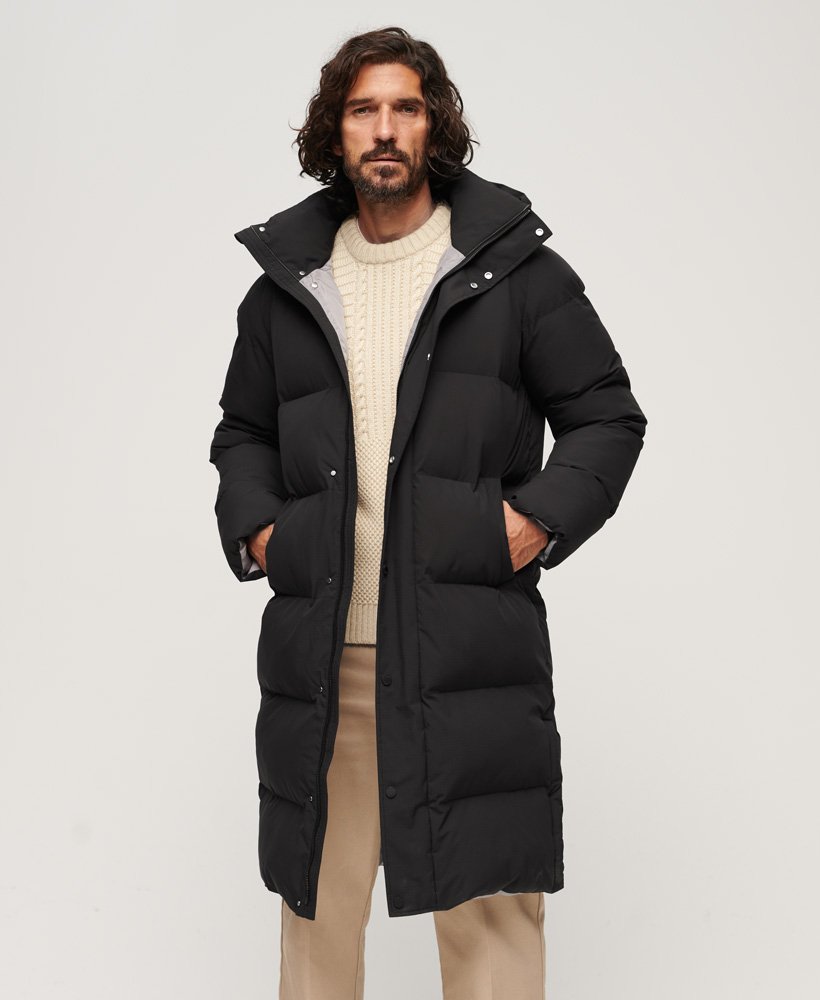 Longline Hooded Puffer Coat | Ultimate Winter Warmth